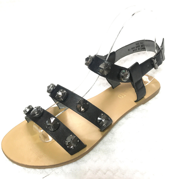 Restricted | Shoes | New Restricted Flat Gemstone Sandals | Poshmark